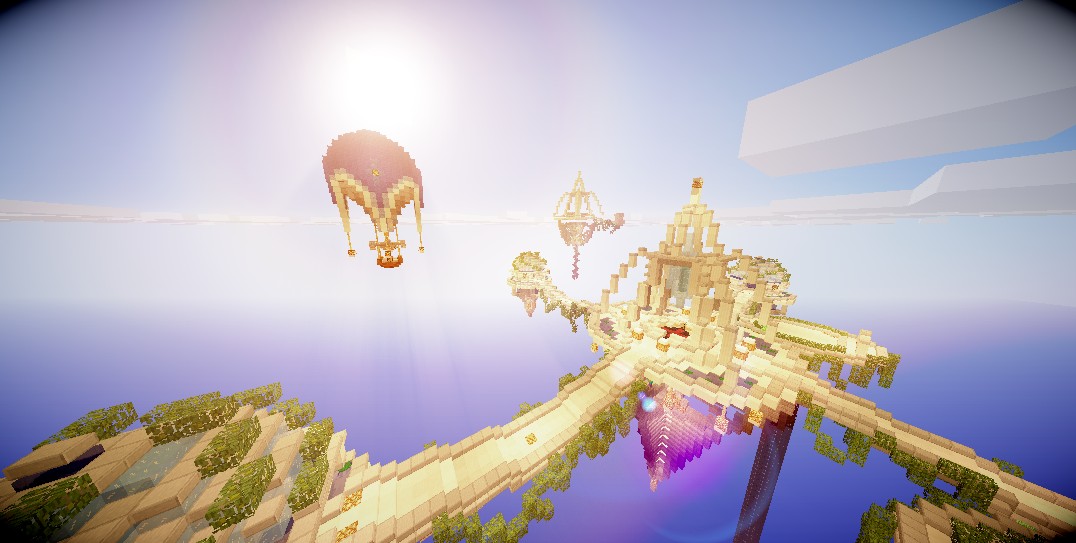 Floating Island Server spawn (download after 20 likes on youtube) Minecraft Map