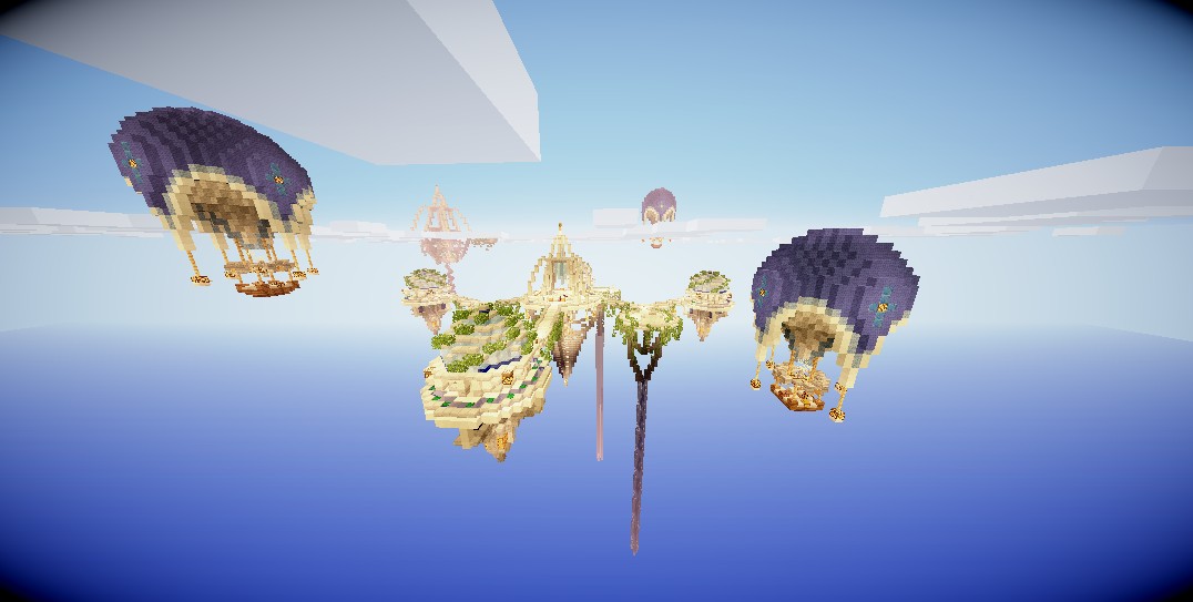 Floating Island Server spawn (download after 20 likes on youtube) Minecraft Map