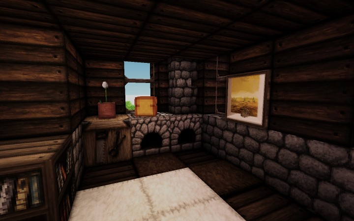Small Cabin Minecraft Map