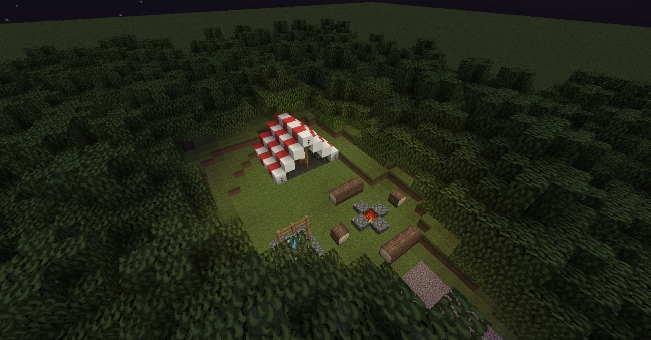 Camp Site Minecraft Map