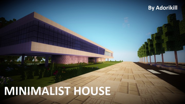 Minimalist House Minecraft Map