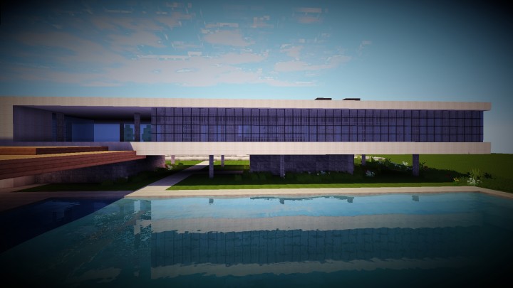 Minimalist House Minecraft Map