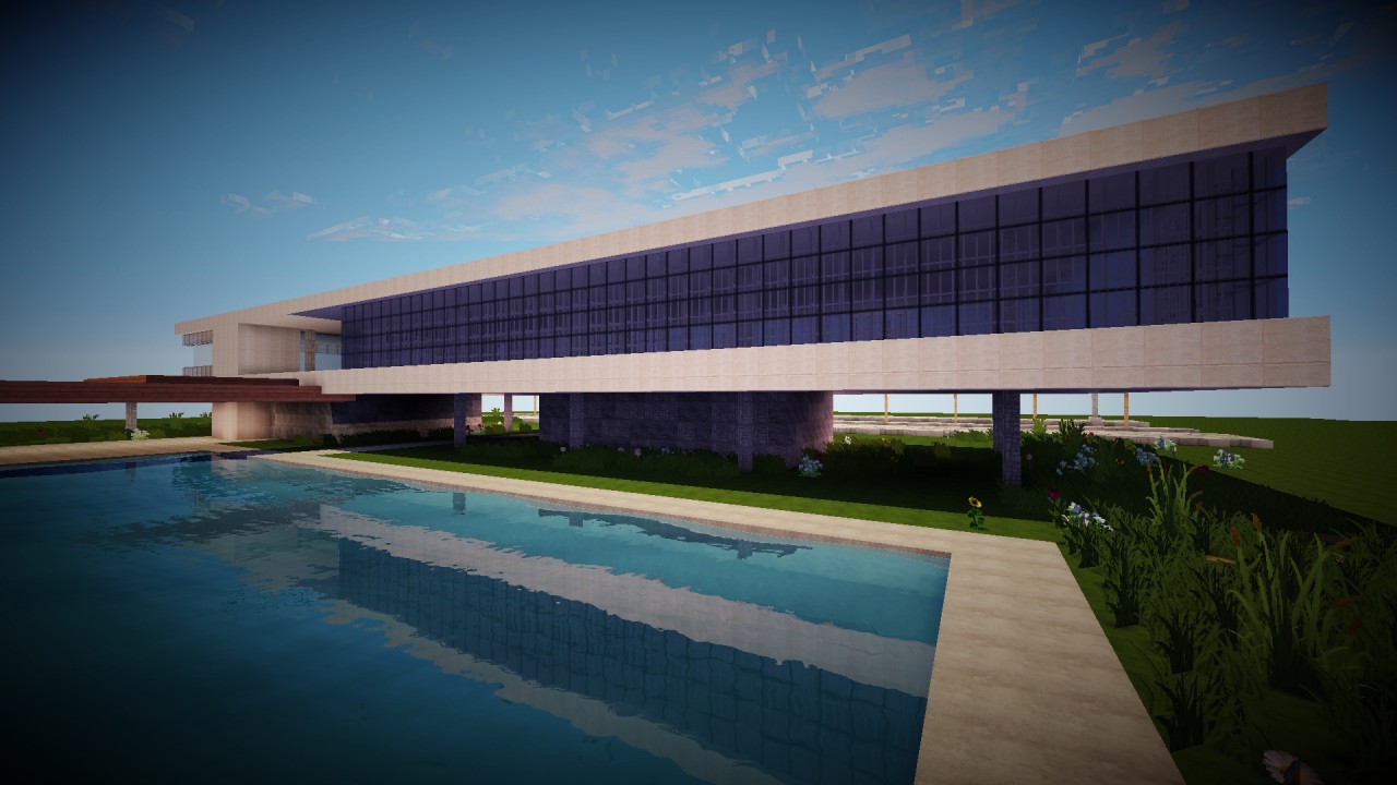 Minimalist House Minecraft Map