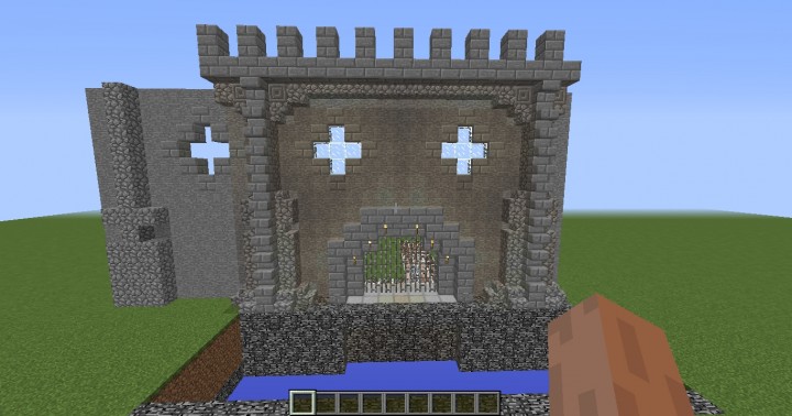 Command Block Castle Gate Minecraft Map