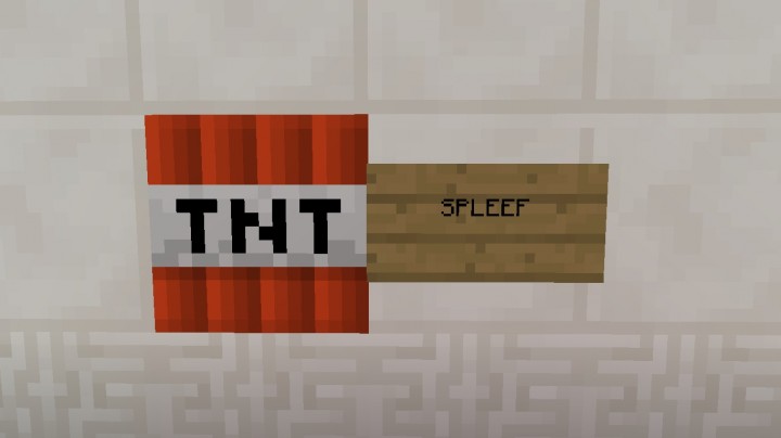 TNT Spleef (really bad please dont play) Minecraft Map