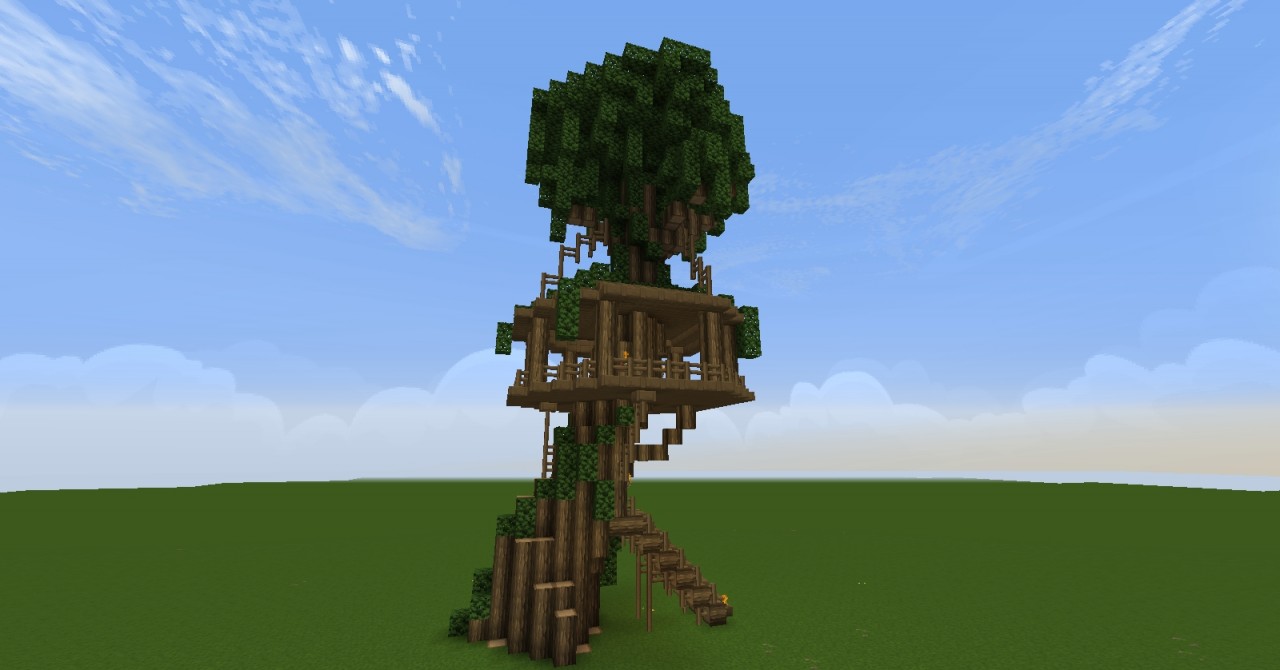 Treehouse Minecraft Map