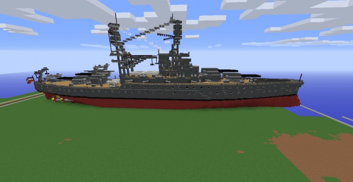 USS Arizona (BB 39) Minecraft Map