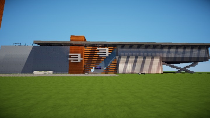 Oakwood Rec. center Minecraft Map