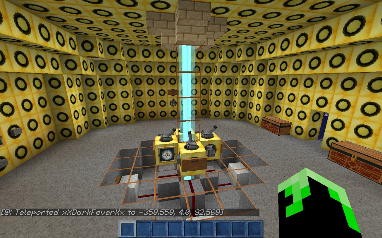 Doctor who tardis map Minecraft Map
