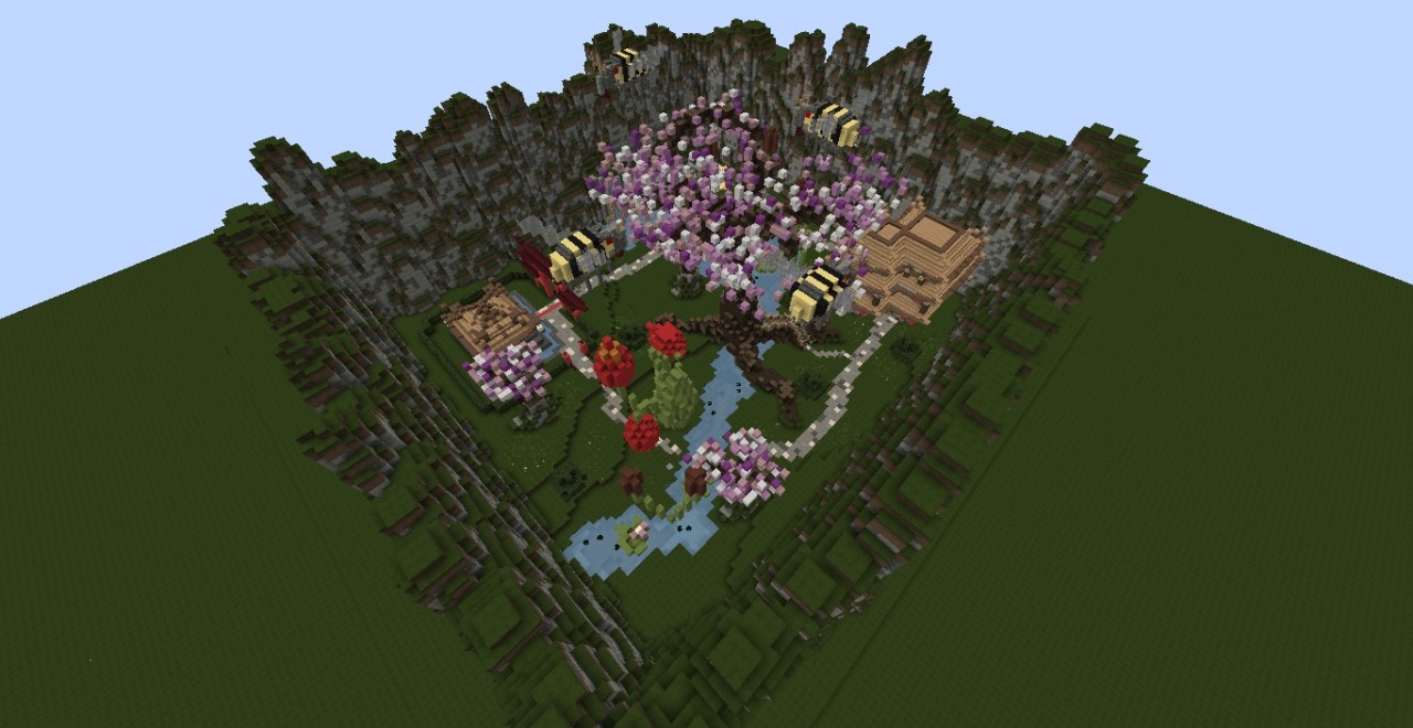 "Sugar Tulip" Gun Game Map Minecraft Map