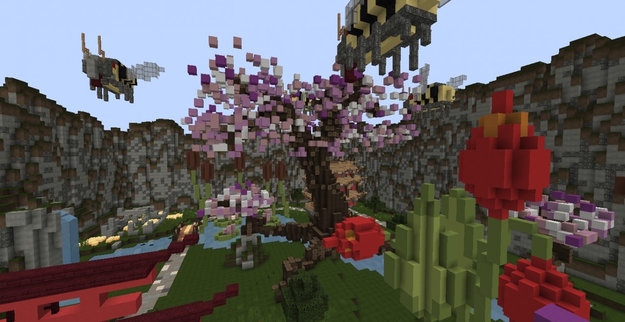 "Sugar Tulip" Gun Game Map Minecraft Map