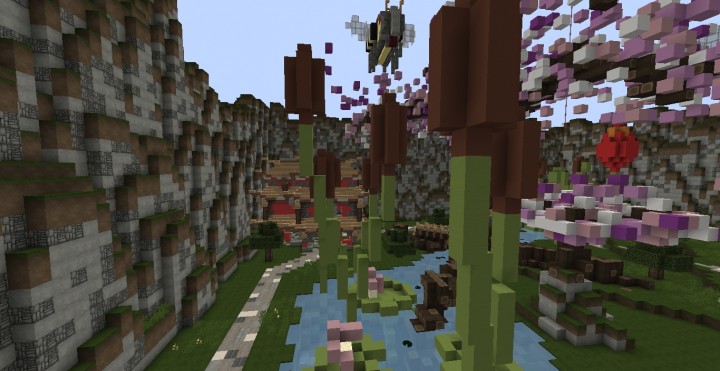 "Sugar Tulip" Gun Game Map Minecraft Map