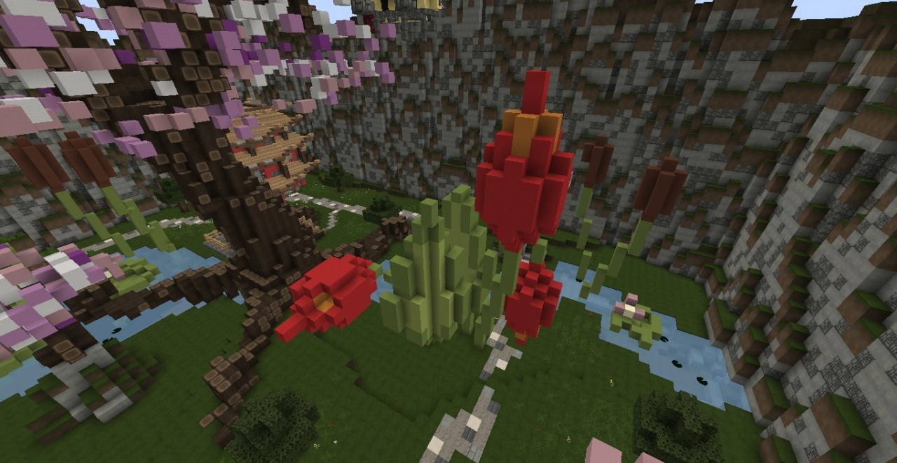 "Sugar Tulip" Gun Game Map Minecraft Map