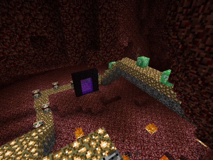 Triple Lucky Block Race Minecraft Map