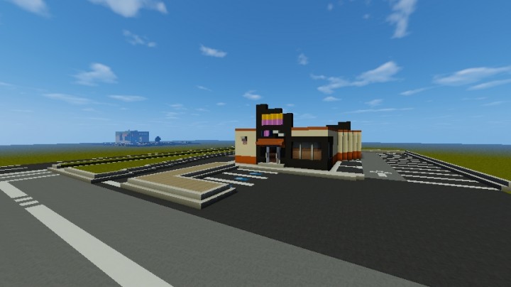 Dunkin' Donuts | Realistic Build Series Minecraft Project