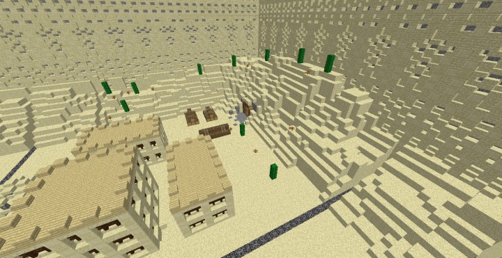 [Walls] Minecraft Walls Map: Desert Minecraft Map