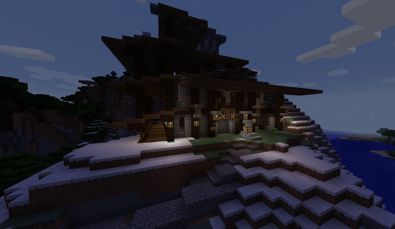 Mountainside Lodge [Almost Done] Minecraft Map