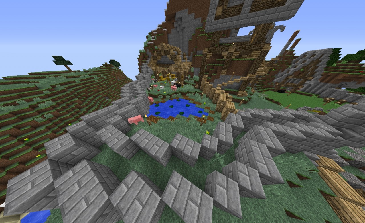 [Part 1] Construction Village Minecraft Map