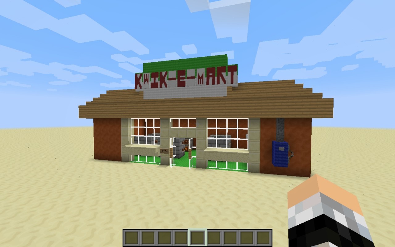 The Kwik-E-Mart! Minecraft Map