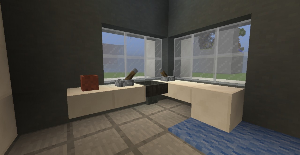 | Tranquility | The Nature Inspired, Modern Penthouse Minecraft Map