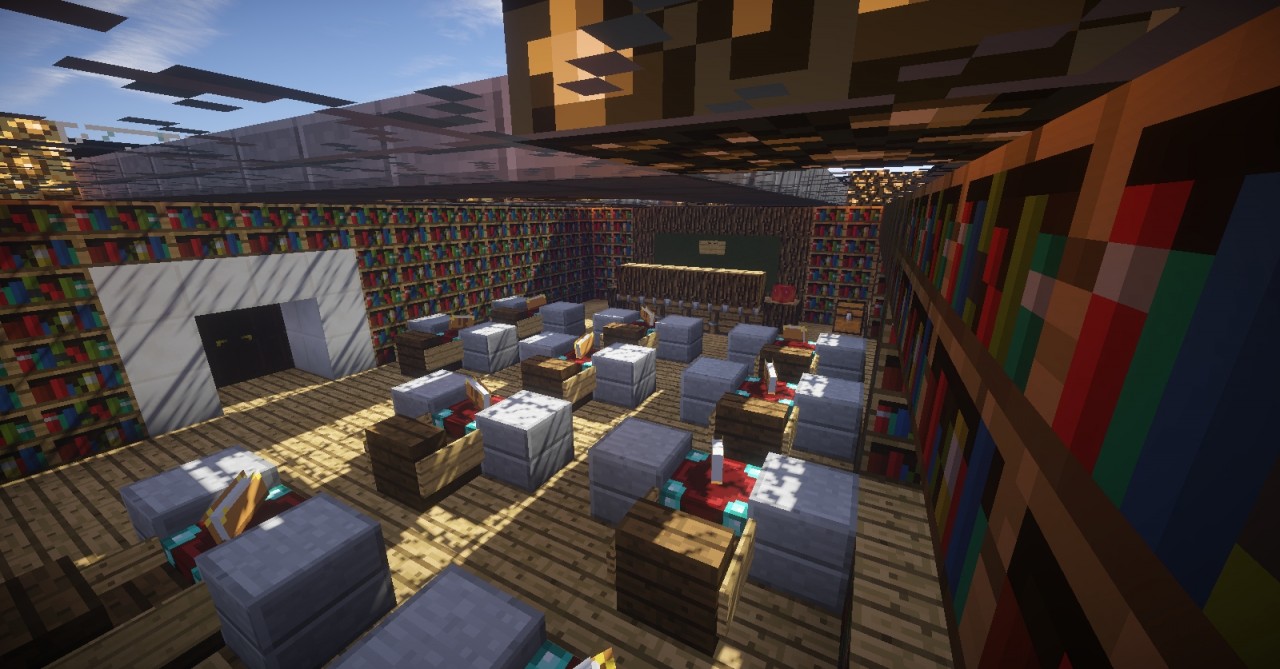 Minecraft School Minecraft Map