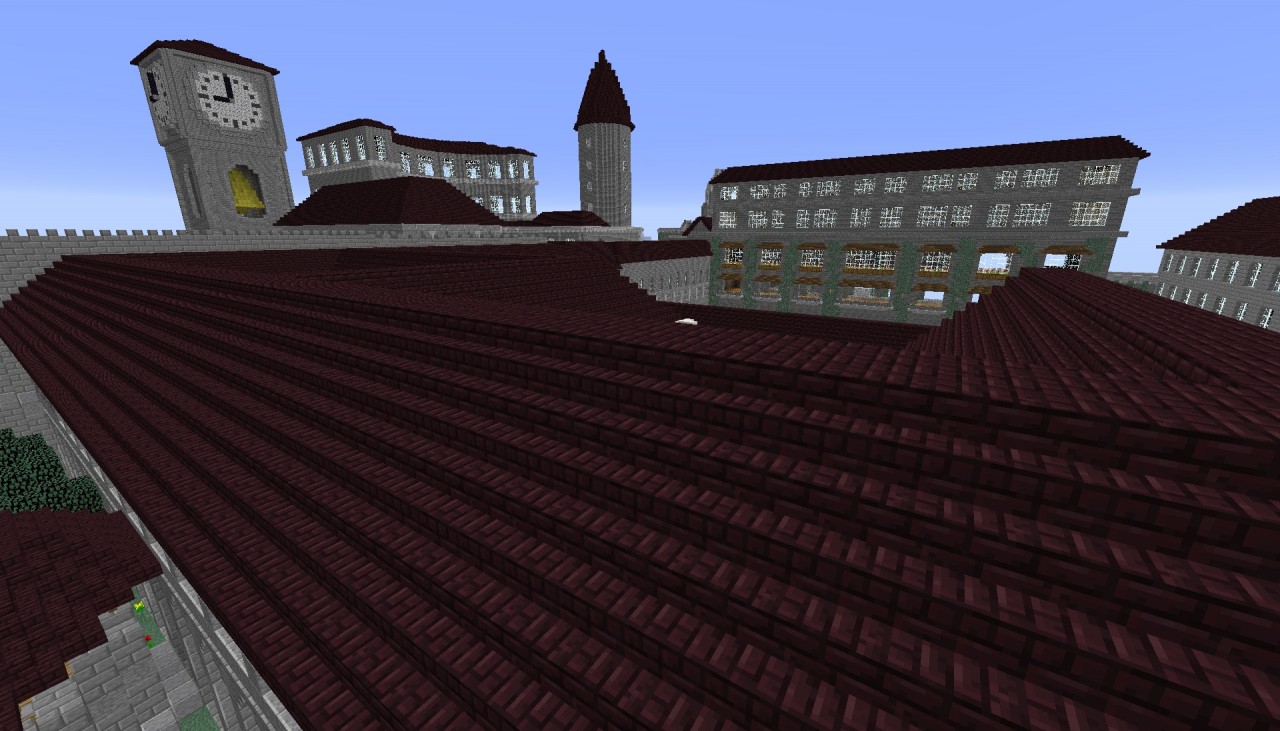 Boxing Arena/Castle Minecraft Map