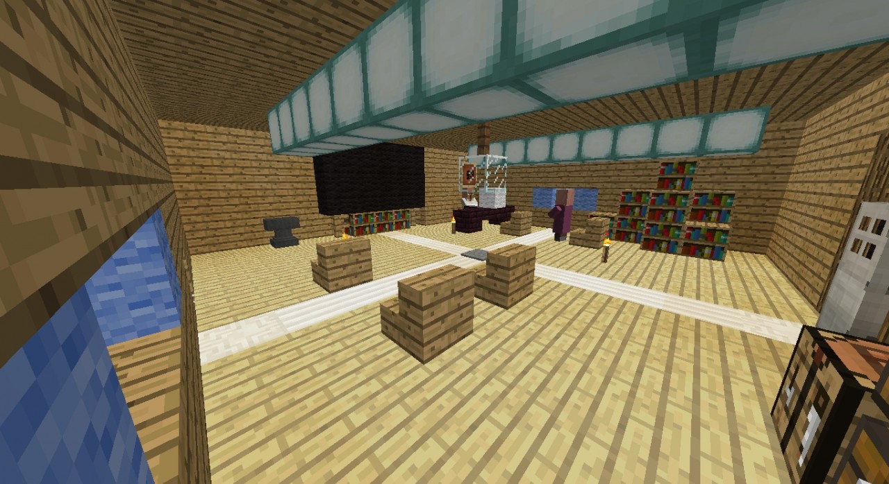 Crazy School Escape! Minecraft Map