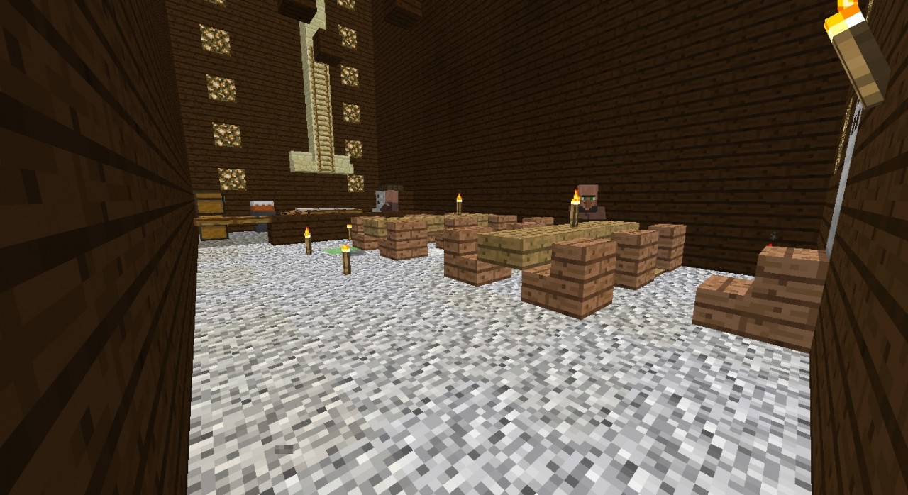 Crazy School Escape! Minecraft Map