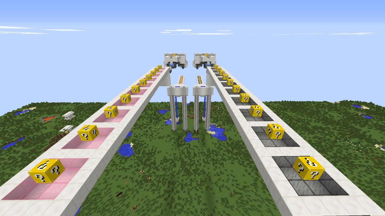 Lucky Block Race PopularMMOs Edition Minecraft Map