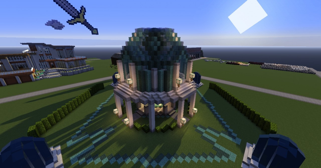Shrine of Athena Minecraft Map