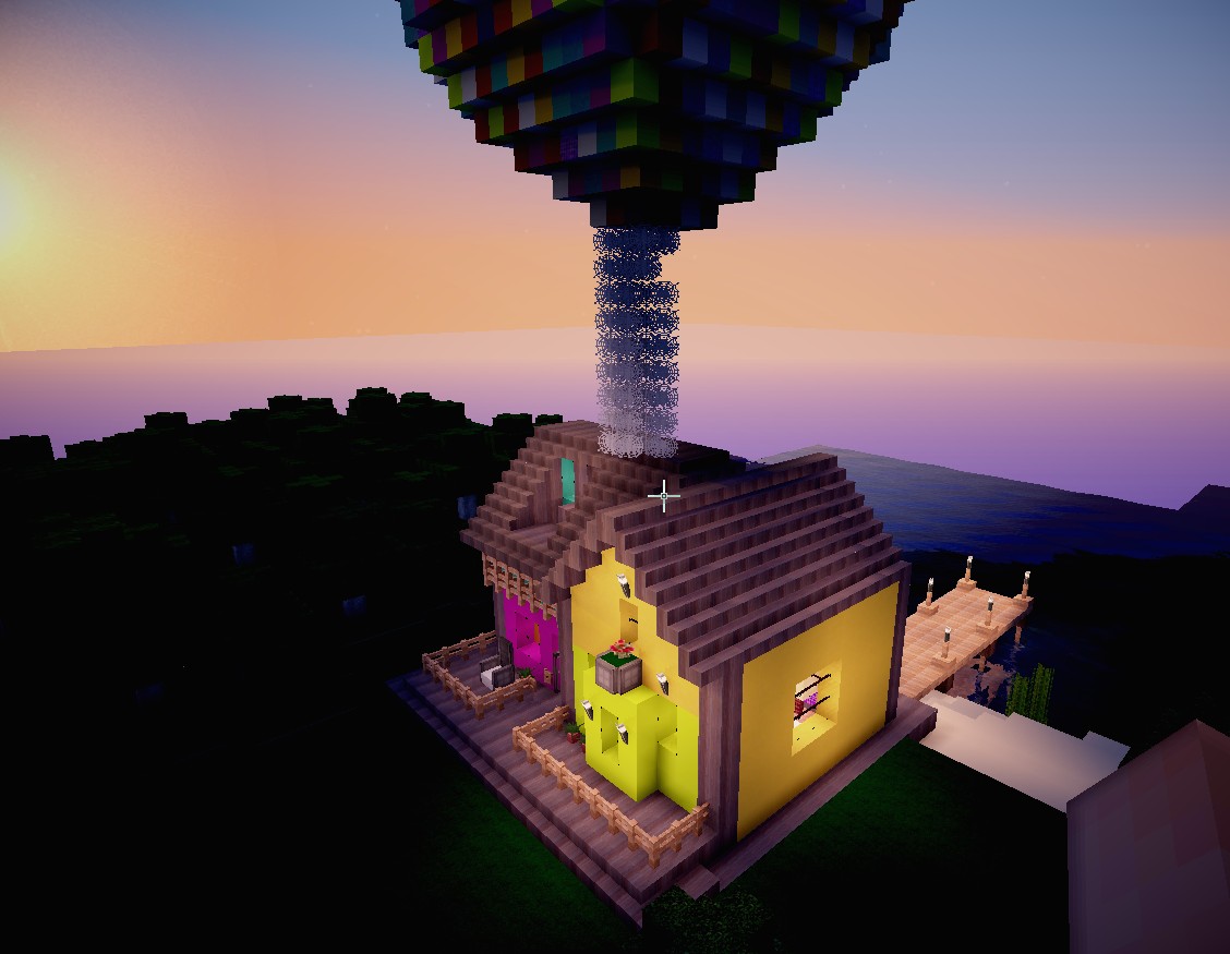Up! Disney Pixar Carl & Ellie's Minecraft Map
