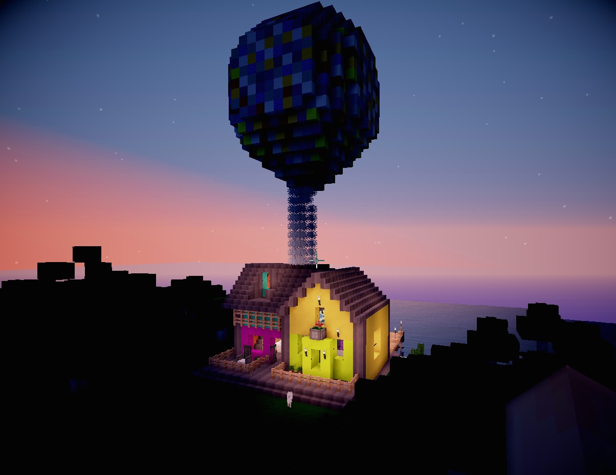 Up! Disney Pixar Carl & Ellie's Minecraft Map