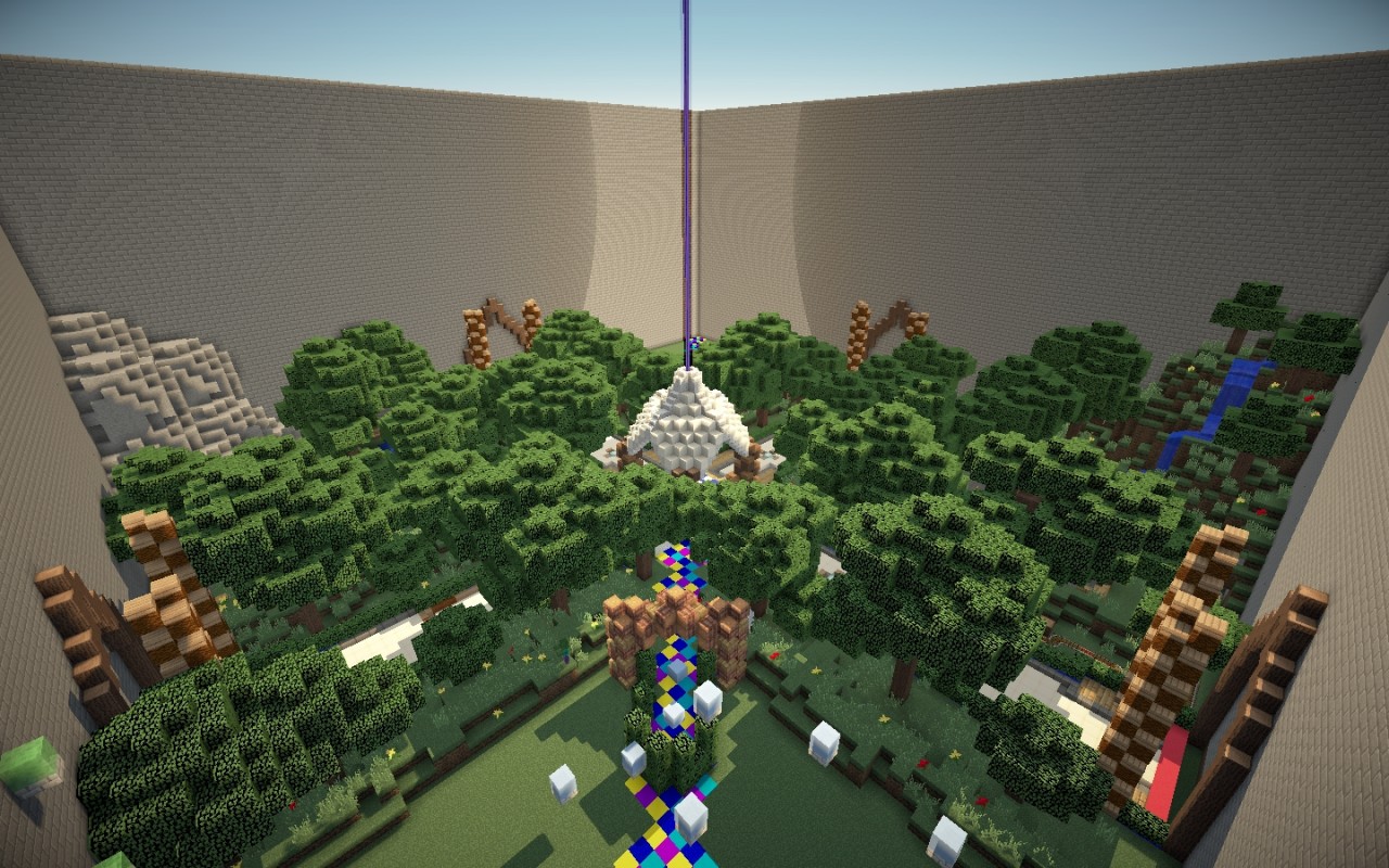 Server hub Minecraft Map