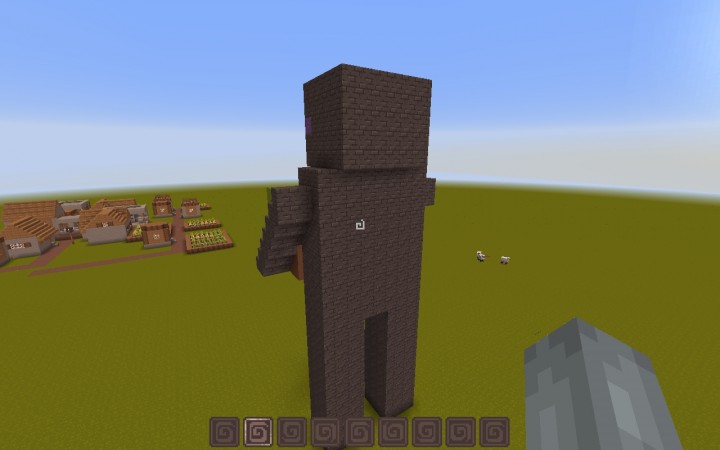 Giant Enderman Minecraft Map