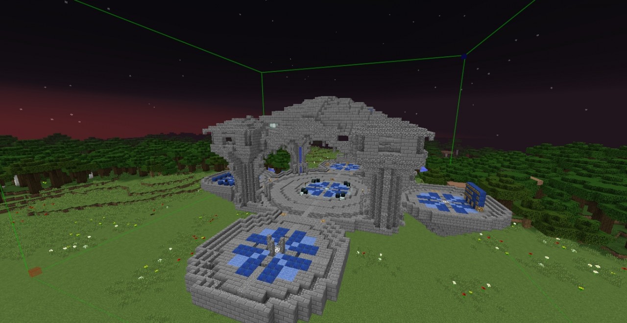 Medieval Floating Spawn Minecraft Map