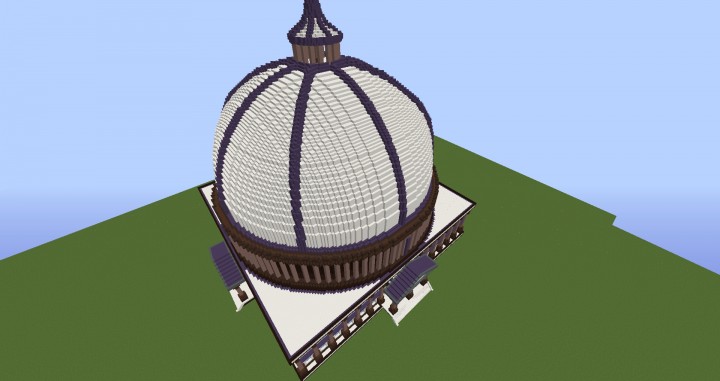 Giant Domed Building Minecraft Project