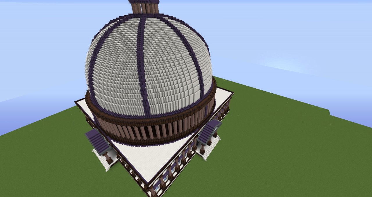 Giant Domed Building Minecraft Map