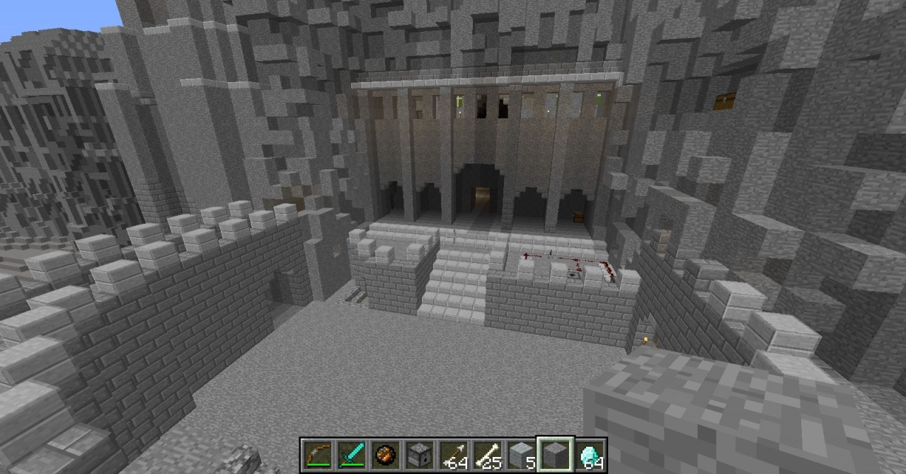 Helms Deep Minecraft Map