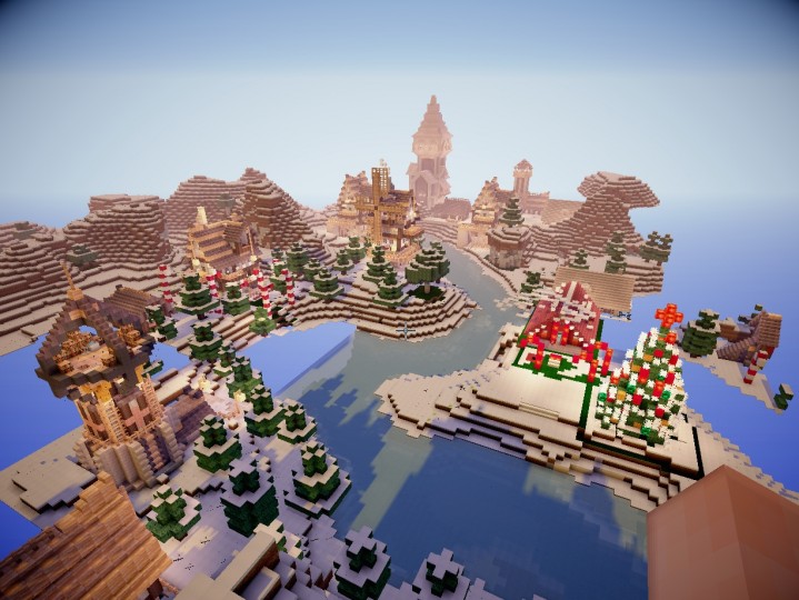 Christmas Land Minecraft Map