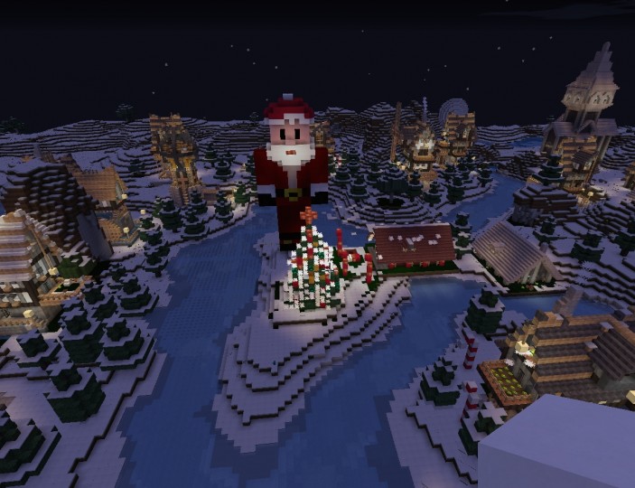 Christmas Land Minecraft Map