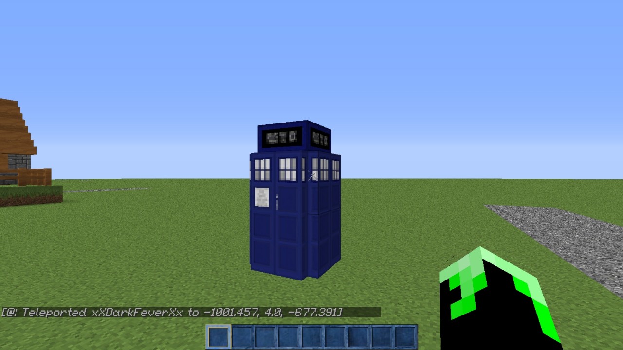 Classic tardis console room Minecraft Map