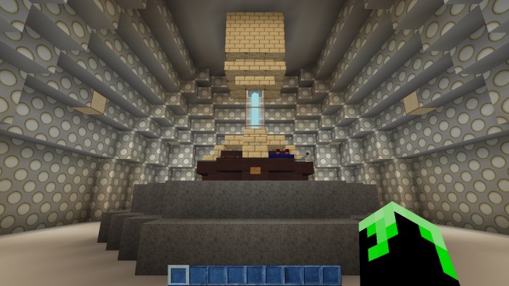 9th and 10th doctors tardis update more rooms Minecraft Map