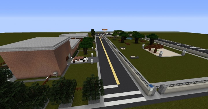 Redstone Town (WIP) Minecraft Map