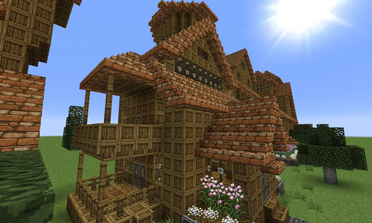 Asymmetrical House Pack Minecraft Map