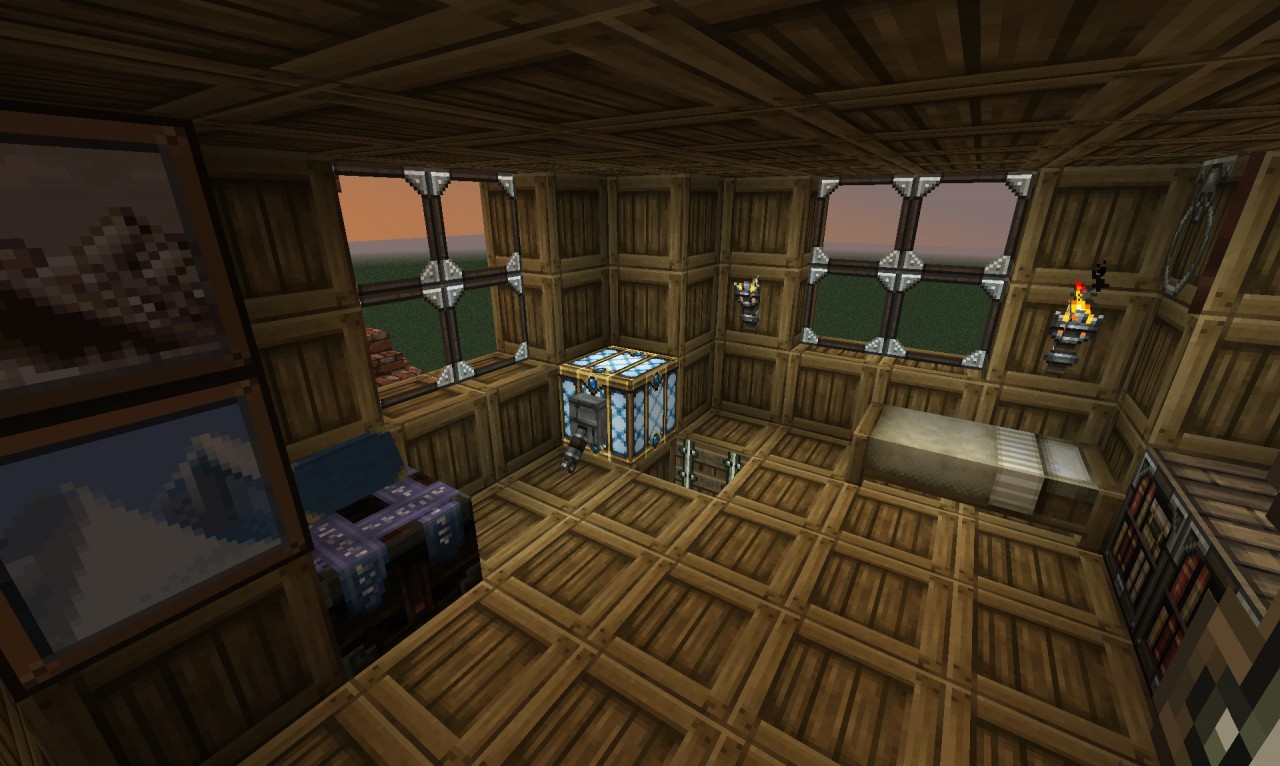 Asymmetrical House Pack Minecraft Map