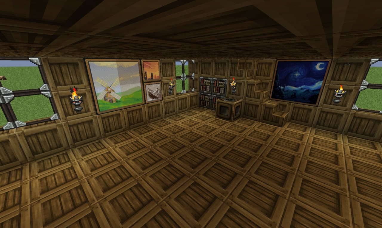 Asymmetrical House Pack Minecraft Map