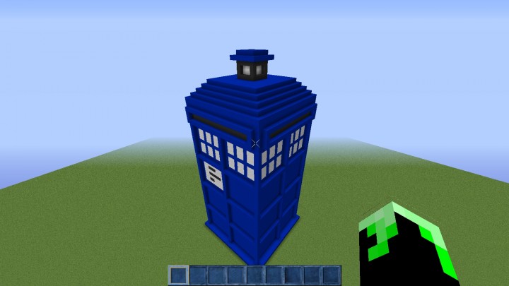 tardis exterior Minecraft Map