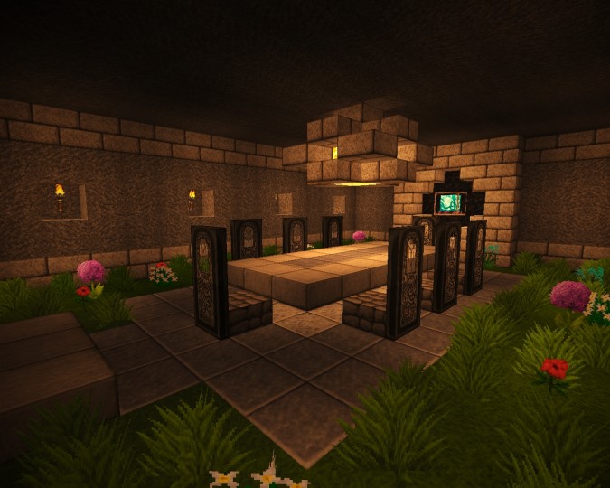 Dwarf Underground Complex Minecraft Map