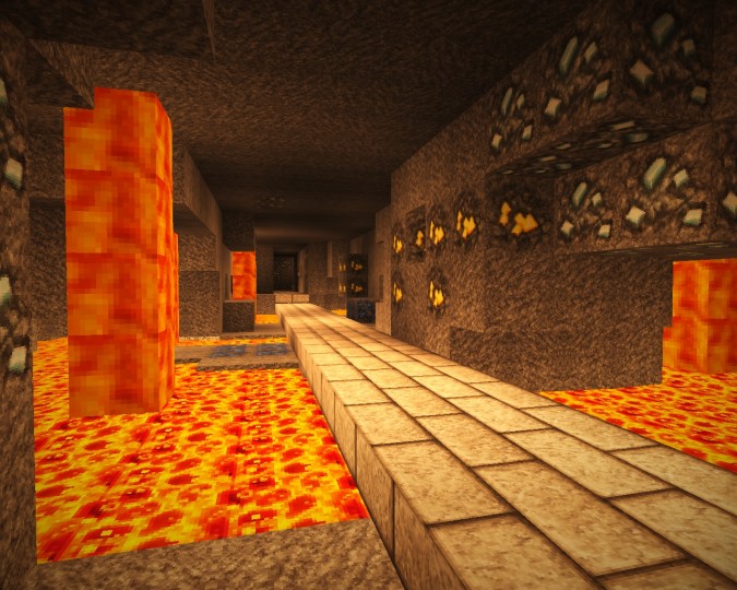 Dwarf Underground Complex Minecraft Map