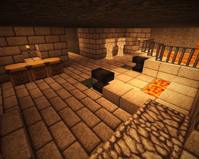 Dwarf Underground Complex Minecraft Map